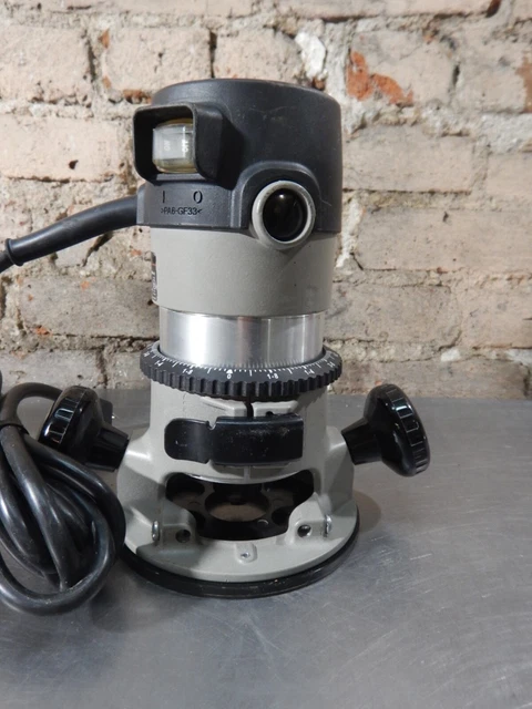 PORTER CABLE 690LRVS Router W/ 6931 Plunge Router Base Combo & Template ...