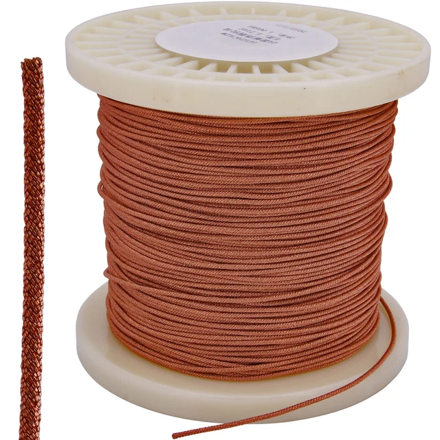 1 METER COPPER stranded wire twisted speaker membrane 1.6mm voice coil ...
