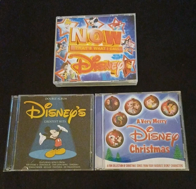 3 X DISNEY CD's Now That's What I Call - Greatest Hits - Merry ...