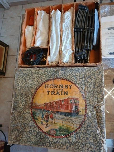 RARE COFFRET TRAIN Hornby Metropolitan Echelle O Annees 1925 EUR 550,00 ...