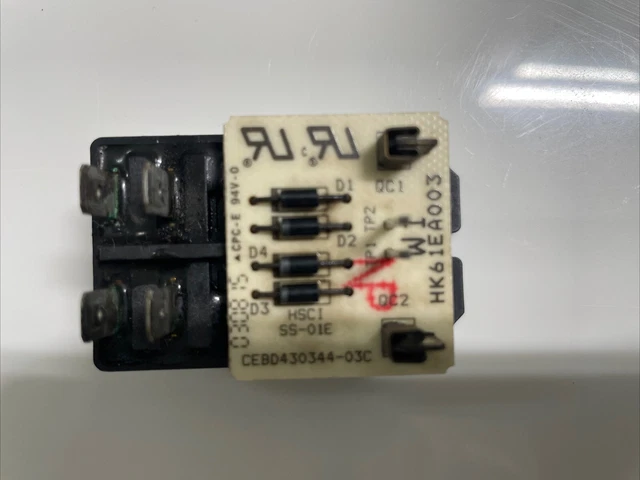 HK61EA003 CEBD430344-03C CARRIER Rectifier Board With T92S7D22-22 Relay ...