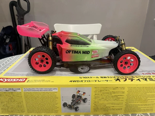 KYOSHO OPTIMA MID Re-release, With Extras £350.00 - PicClick UK