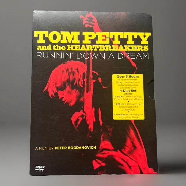 TOM PETTY AND The Heartbreakers: Runnin' Down A Dream, 4 Dvd £24.99 ...