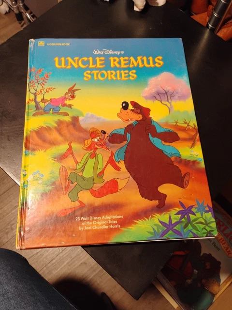 1986 WALT DISNEYS Uncle Remus Stories 13" Oversized Golden Vintage Book ...