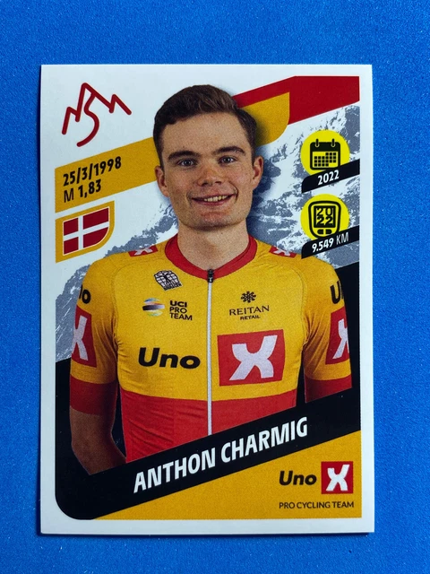 FIGURINE STICKERS PANINI Tour de France 2023 n.334 Anthon Charmig 🔴 EUR ...