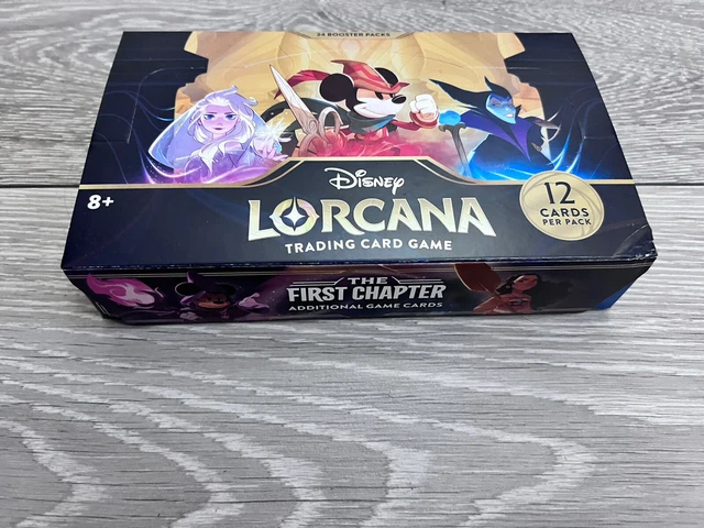 DISNEY LORCANA TCG The First Chapter Booster Box Brand New Sealed 24 ...