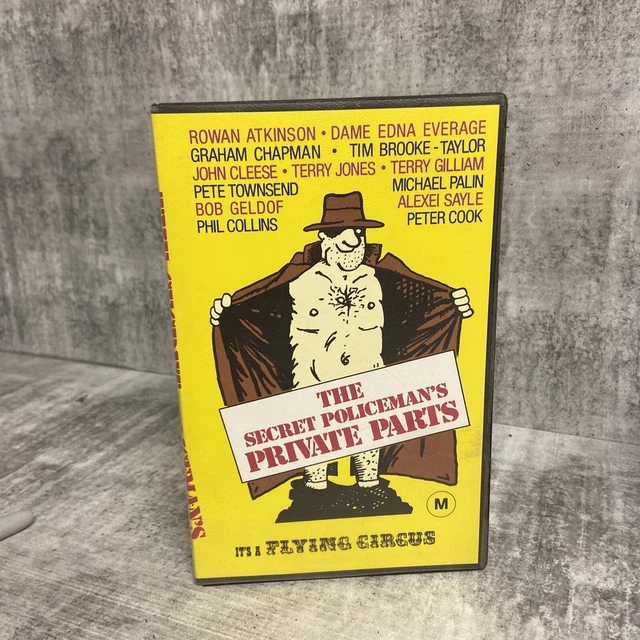 THE SECRET POLICEMAN’S Private Parts VHS Movie Video Cassette Tape £3. ...