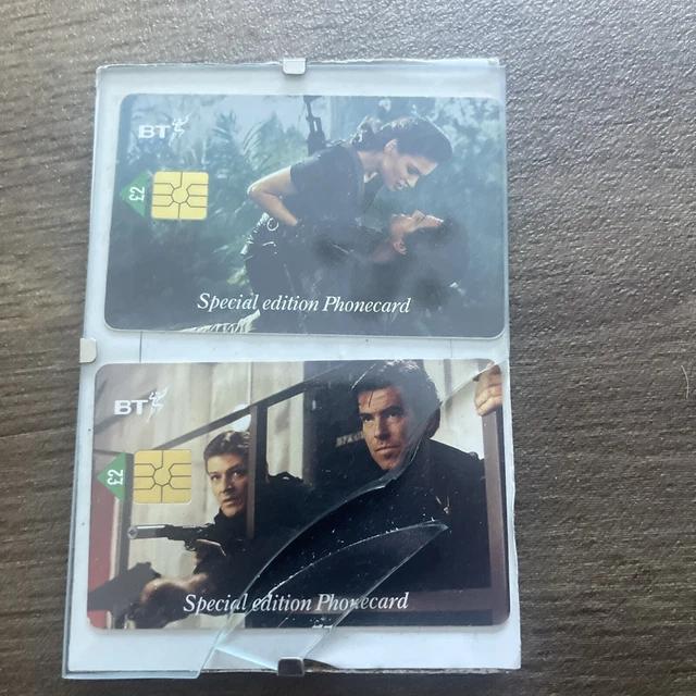 BT SPECIAL EDITION Phonecard - GOLDEN EYE- JAMES BOND COLLECTABLE and ...