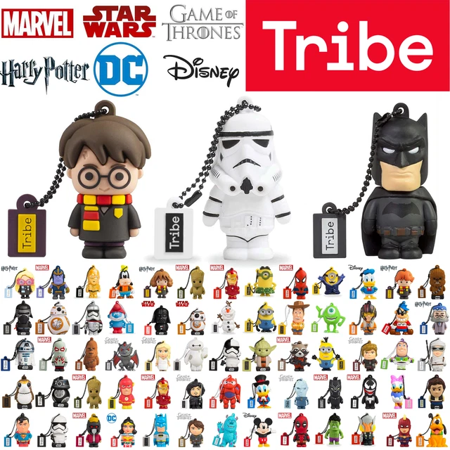 CLÉS FLASH TRIBE - clés USB geek officielles - MARVEL DC STAR WARS HARRY POTTER EUR 22,09 ...