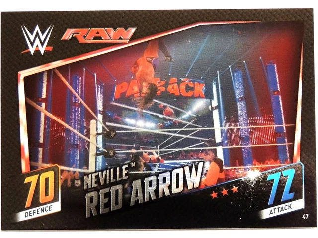 WWE NEVILLE SLAM Attax Then Now Forever Signature Move Wrestling Card 47 2015 £3.75 - PicClick UK