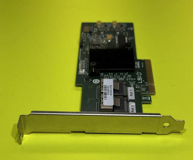 LSI MR SAS 9240-8i SAS 6Gb/s PCIE 2.0 x8 MiniSAS SFF08087 Raid L3-25083-04A $35.09 - PicClick CA