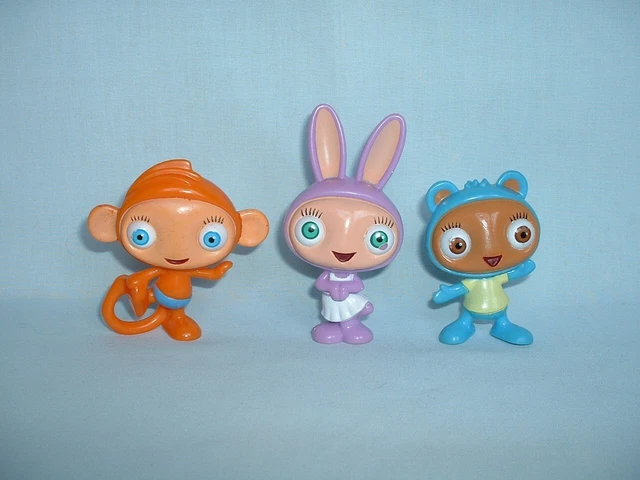 WAYBULOO SET OF 3 Figures Toys MATTEL/LAU LAU/NOK TOK/YOJOJO/MONKEY ...