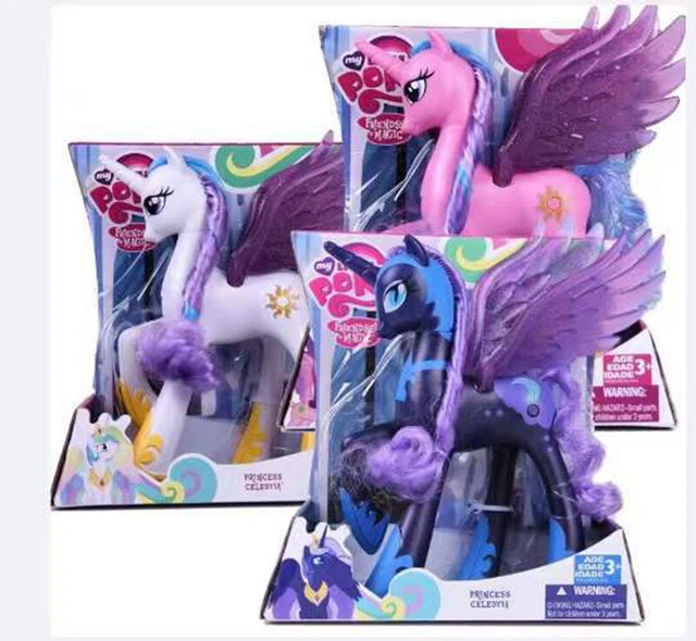 22CM MY LITTLE Pony Toys Princess Luna Action Figures Doll Celestia ...