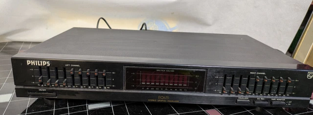 PHILIPS EQ 670 Equalizer Spectrum Analyzer EUR 82,90 - PicClick DE