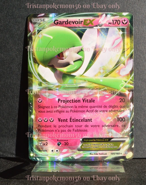 CARTE POKÉMON GARDEVOIR EX 170 PV 105/160 XY05 - Primo Choc NEUF FR EUR 34,99 - PicClick FR