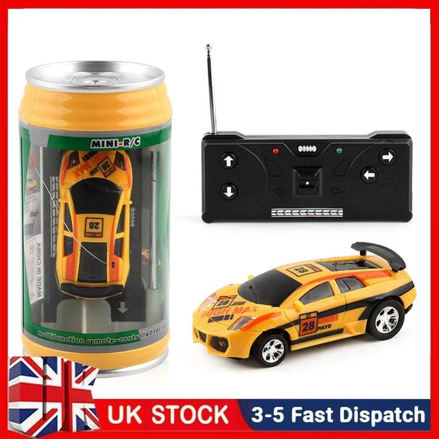 COKE CAN MINI Cans RC Car LED Lights Plastic RC Car RC Racing Car ...