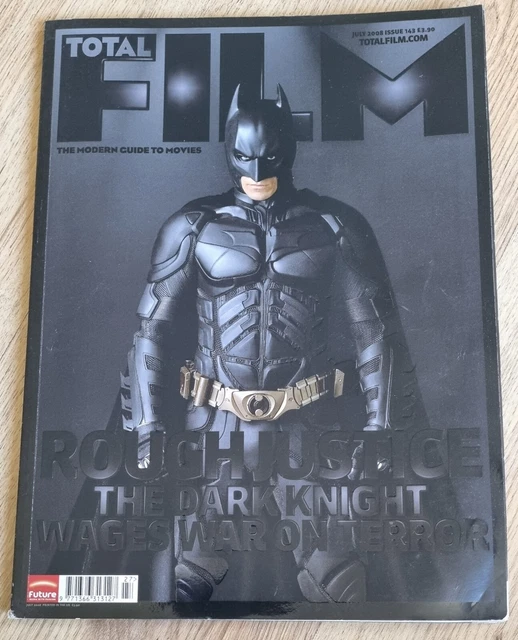 TOTAL FILM MAGAZINE ,Batman ,Dark Knight ,rough justice cover ,July ...