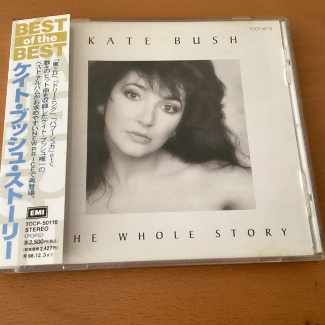 KATE BUSH THE Whole Story Japan Cd Obi Tocp-50110 £18.00 - PicClick UK
