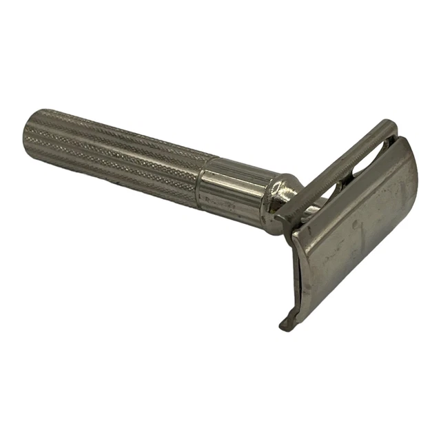 VINTAGE ANTIQUE 1932 Gillette Fat Handle Tech Shaving Razor Canada $49. ...