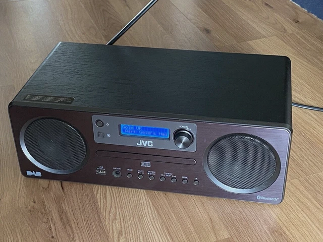 JVC RD-D70 WIRELESS All-In-One Hi-Fi System - DAB, FM, CD Black working ...