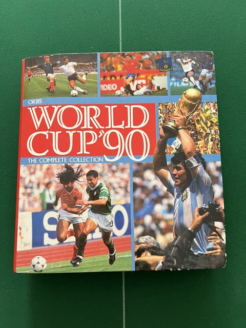 ORBIS WORLD CUP '90 - The Complete Collection, 80% stickers complete £ ...