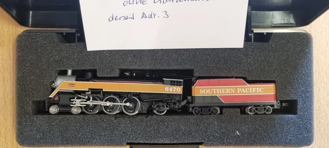 US DAMPFLOK SEMI-STREAMLINER 4-6-2 Southern Pacific SP N Spur DCC OVP ...