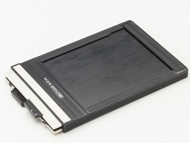 FIDELITY ELITE 4X5& 9X12CM Cassettes De Film Plan Film Magazine EUR 58 ...
