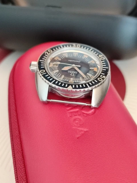 VINTAGE OMEGA SEAMASTER 120 Deep Blue Large Gents Classic Divers Watch ...