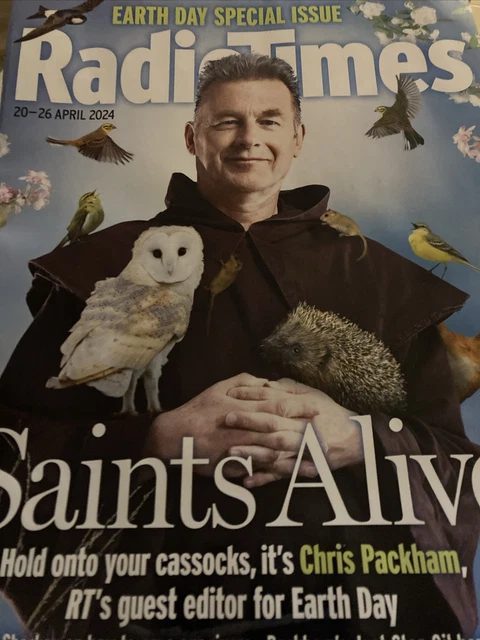 RADIO TIMES MAGAZINE - 20 April 2024 - Earth Day Chris Packham £7.99 ...