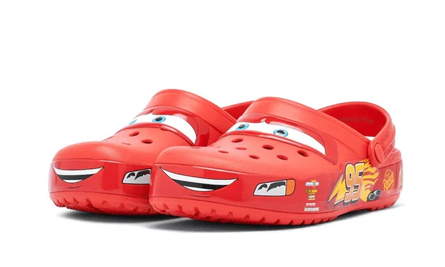 CROCS LIGHTNING MCQUEEN Lightning McQueens Outdoor House with Slippers ...