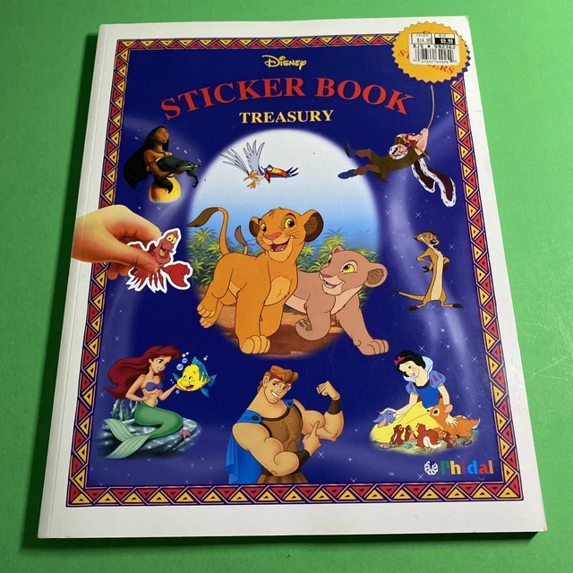 WALT DISNEY: STICKER Book Treasury Phidal INUTILIZZATO/MRG EUR 15,27 ...