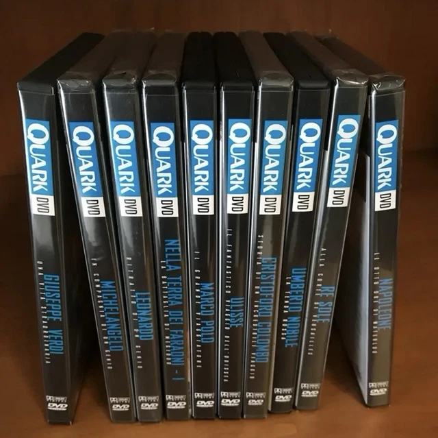 COLLEZIONE QUARK DVD Piero Angela EUR 55,00 - PicClick IT