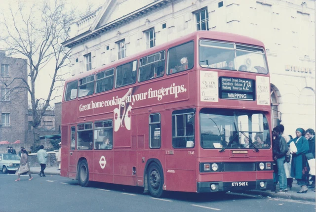 LONDON BUS PHOTO - T545 (CT) route 22A £0.50 - PicClick UK