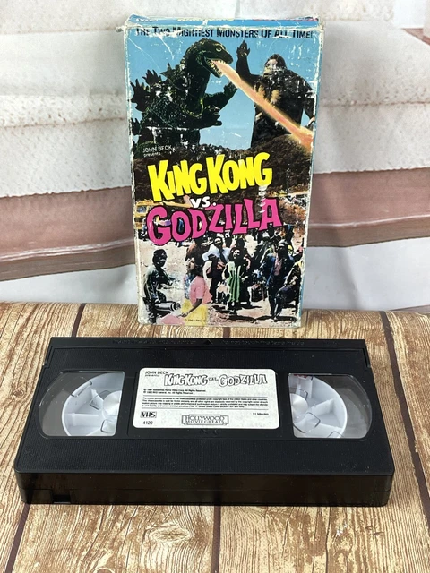 KING KONG VS Godzilla 1963 John Beck VHS 1987 £9.17 - PicClick UK