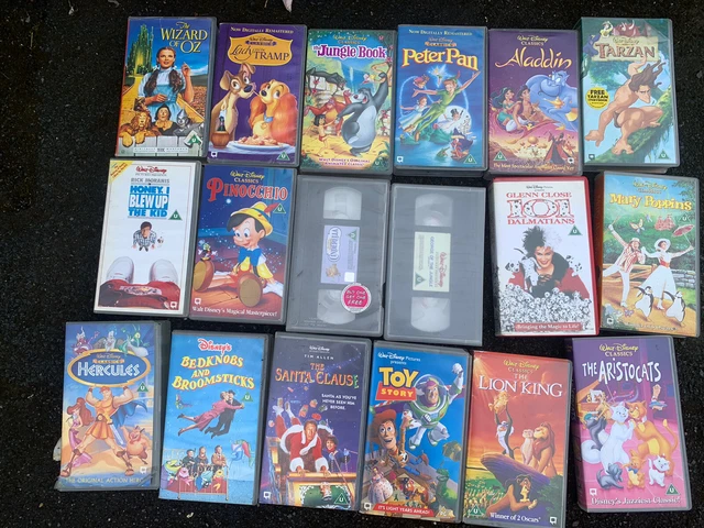 WALT DISNEY CLASSICS Vhs Bundle Rare Collection 18 Classic Tapes ...