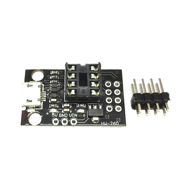 ENTWICKLUNGS-PROGRAMMIERBOARD FÜR ATTINY13A, ATtiny25, ATtiny45 ...