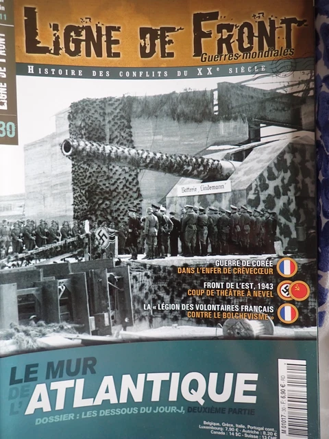 MAGAZINE LIGNE DE front N° 30 Le mur de l'Atlantique mai juin 2011 EUR ...