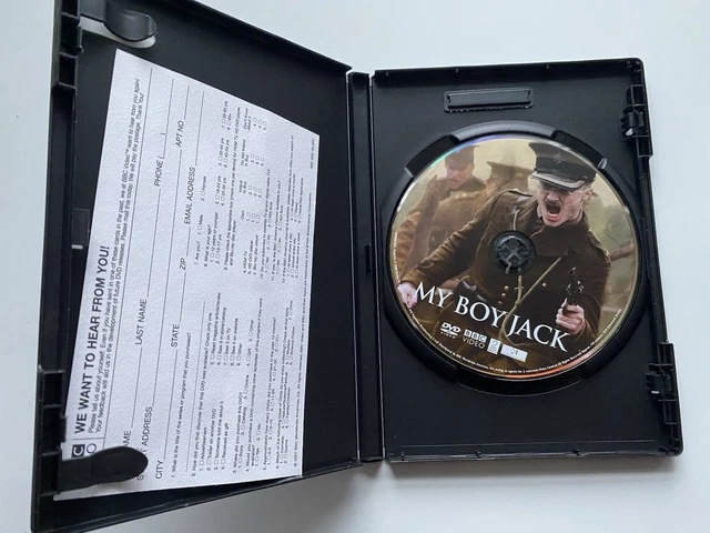 MY BOY JACK (DVD, 2008) Daniel Radcliffe, Kim Cattrall, David Haig $9. ...