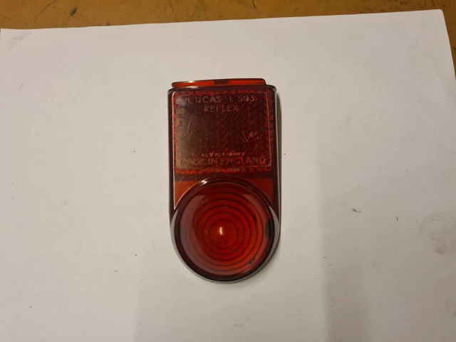 AUSTIN A55 MK1 Cambridge.A95.A105 Westminster Lucas L593 Red Rear Lens ...