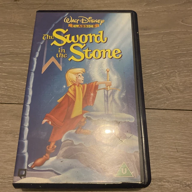 THE SWORD IN The Stone (VHS, 1995) Walt Disney Classics Video Tape ...