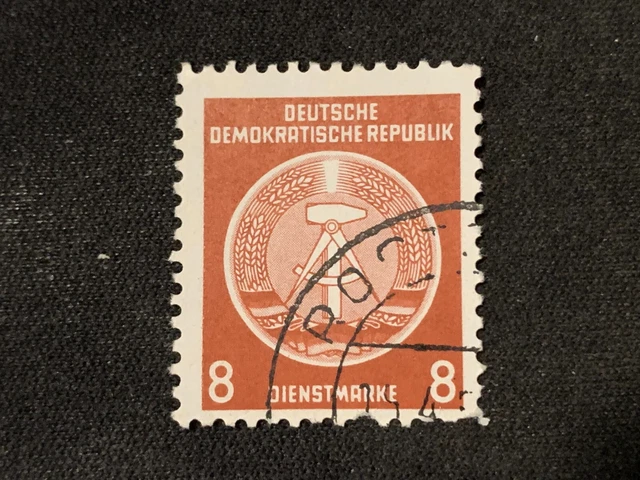 GERMANY EAST DDR Deutsche Democratic Republic 1954 Official Coat Of Arms 8 Pfg EUR 0,60 ...