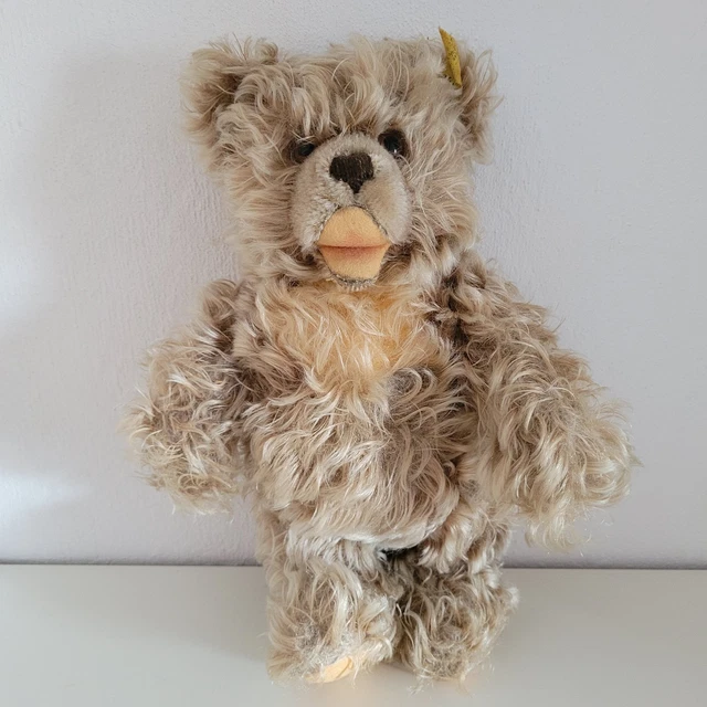 ALTER STEIFF TEDDYBÄR Zotty 89280 28cm Mohair mit Fahne und Knopf EUR ...
