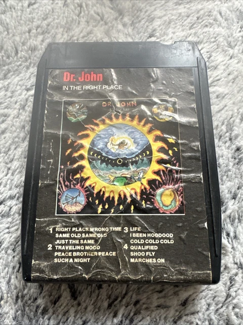 DR JOHN THE Right Place 8 Track Cassette £8.64 - PicClick UK
