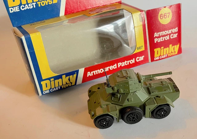 DINKY TOYS ARMOURED Patrol Car Ref 667 Neuf Boite Mint Box Vintage EUR ...