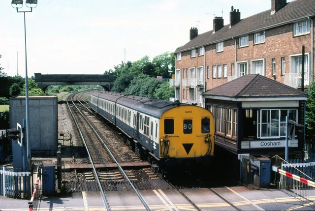 4433 ORIGINAL COLOUR Slide Demu Class 204 Number 1403 At Cosham 1981 £4 ...