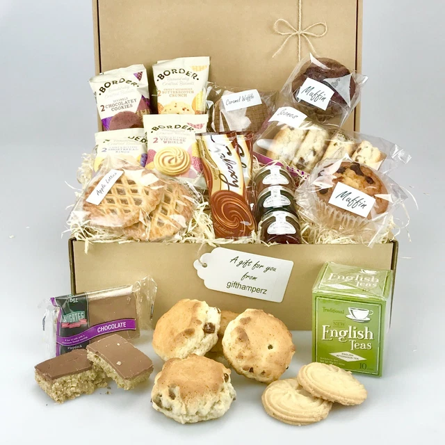 LUXURY AFTERNOON TEA Gift Hamper Box Birthday Thank You Valentines ...