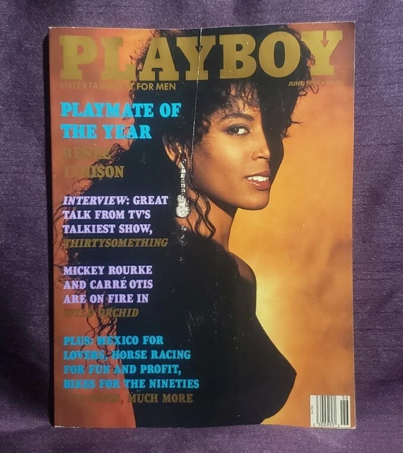 PLAYBOY MAGAZINE JUNE 1990 Renee Tenison AC/GD Cond. $8.00 - PicClick CA