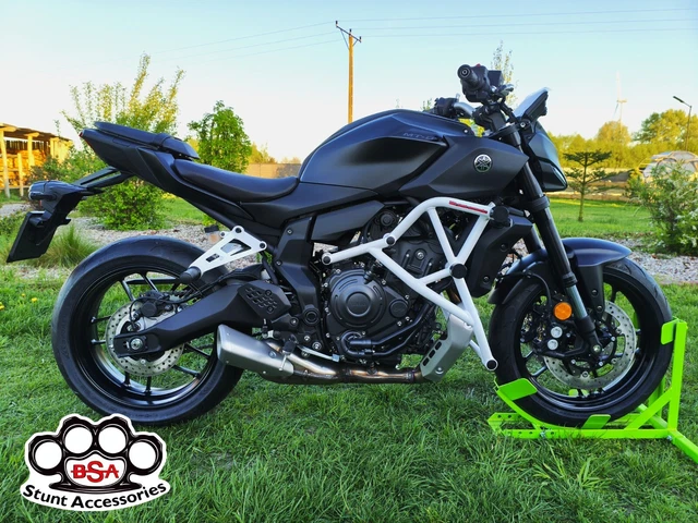 YAMAHA MT 07 2025 Engine Guard Crash Bars Crash Cage + subcage BSA $754 ...