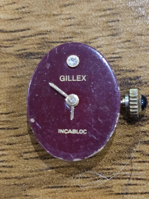 RARE SWISS GILLEX Incabloc 17Jewels Mechanical Ladies Watch Movement ...