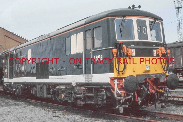 UK RAILWAY PHOTOGRAPH Of Class 73 E6003. Rm73-516 £1.70 - PicClick UK